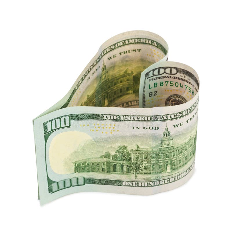 Money heart stock image. Image of passion, expenses, shape - 15416259