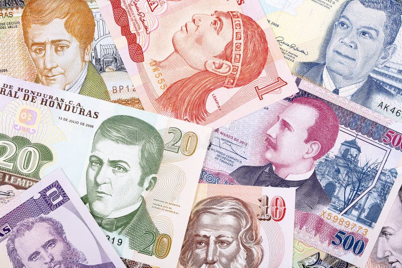 Money from Honduras, a Background Stock Photo - Image of finance ...