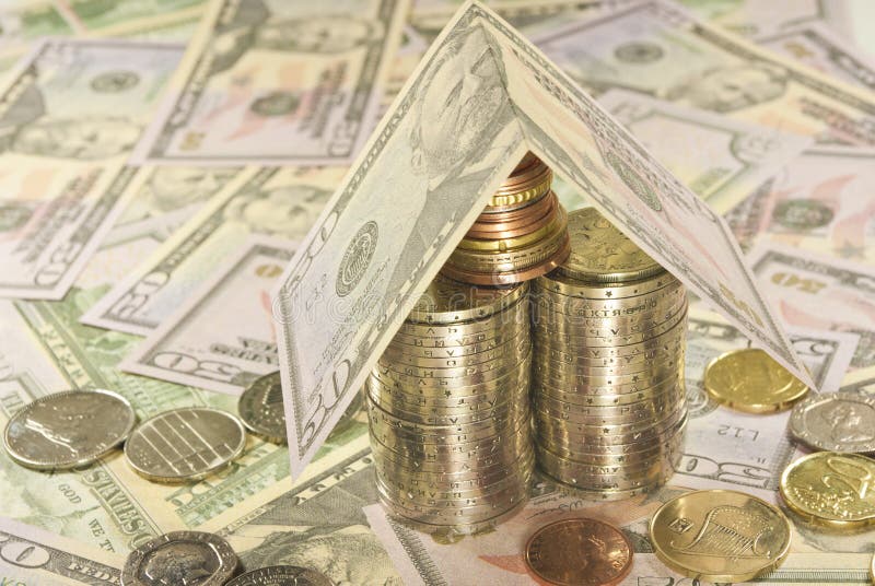 Money house stock image. Image of growth, cash, money - 24282097