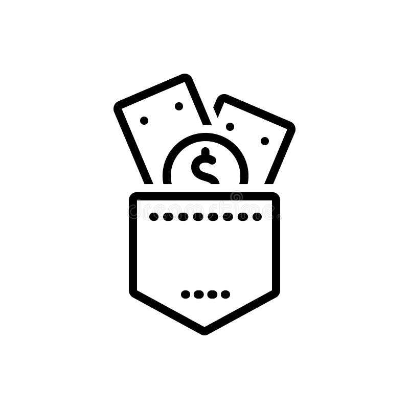 Pocket Money Icon Stock Illustrations – 7,844 Pocket Money Icon Stock ...