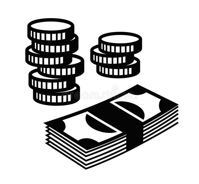 Money Icon stock vector. Illustration of finance, design - 36758052