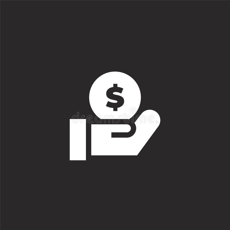 Money Icon. Filled Money Icon for Website Design and Mobile, App ...