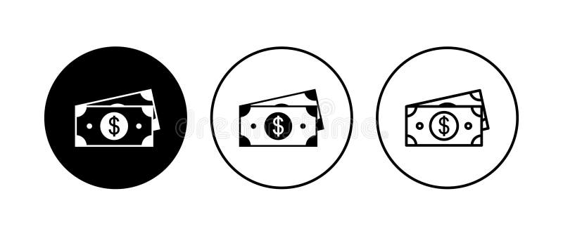 Money Icon . Money Vector Icon Stock Vector - Illustration of coin ...