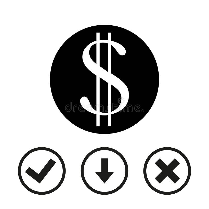 Money Icon Stock Vector Illustration Flat Design Stock Vector ...