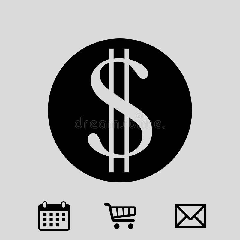 Money Icon Stock Vector Illustration Flat Design Stock Vector ...