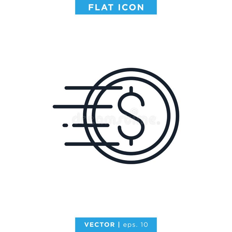 Money Icon Vector Design Template. Stock Vector - Illustration of ...