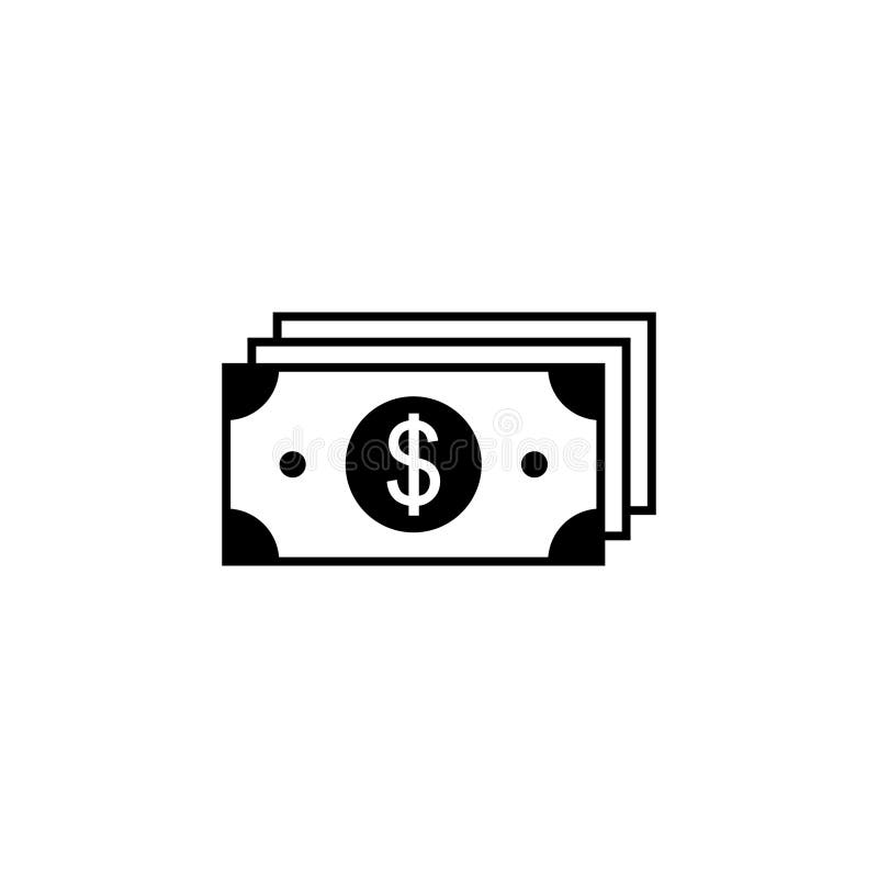 Money Icon . Money Vector Icon Stock Vector - Illustration of vector ...