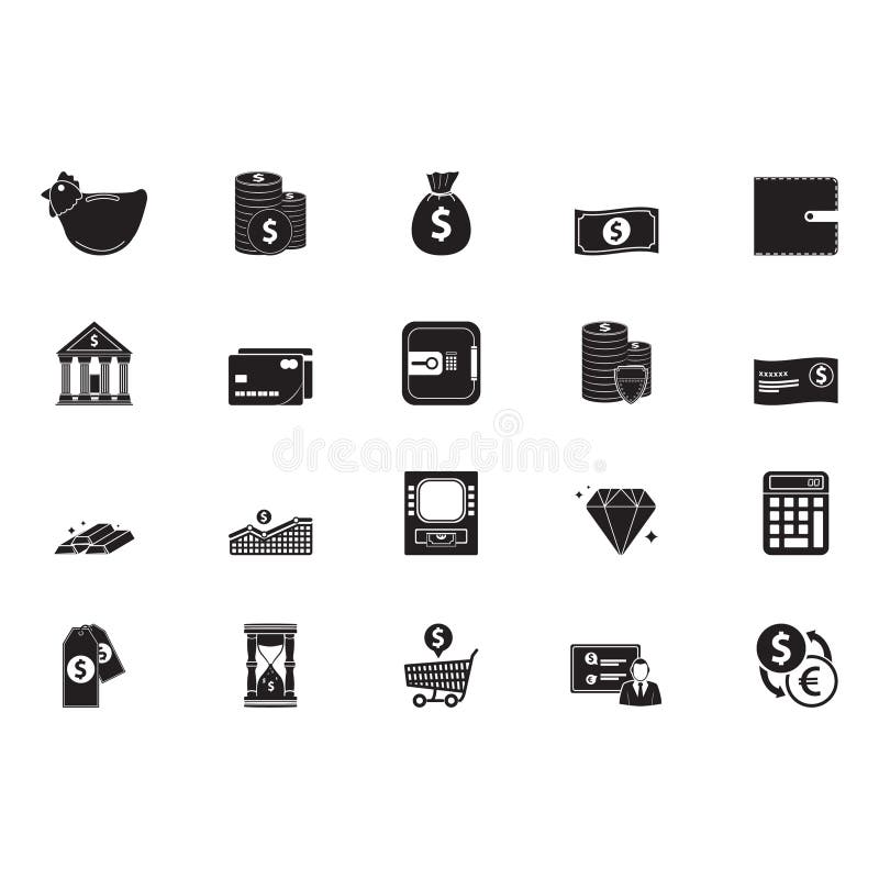 Currencies Calculator Icon Stock Illustrations – 100 Currencies ...
