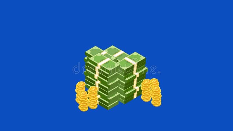 Money Increasing Investment System Vector Animation Stock Video - Video ...