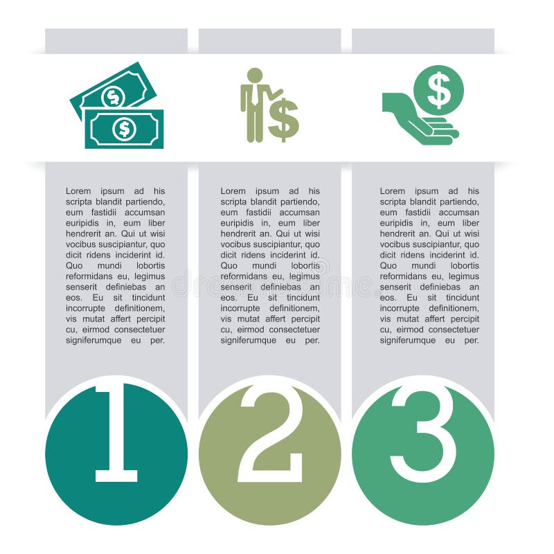 Money infographics stock illustration. Illustration of banner - 50136217