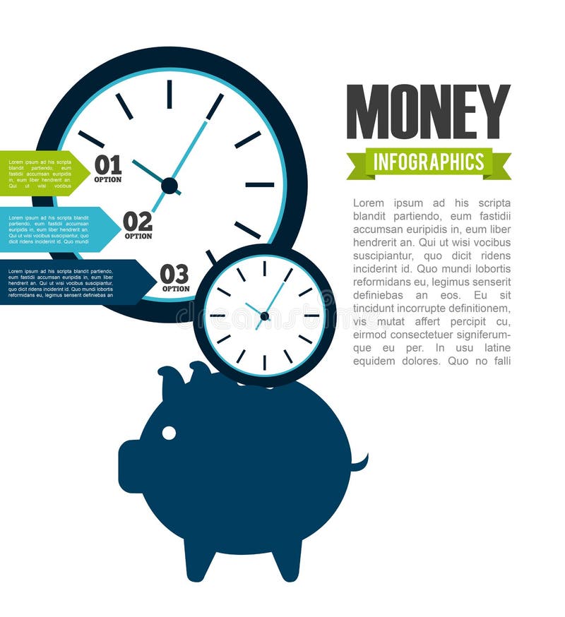 Money infographics stock vector. Illustration of internet - 51417717