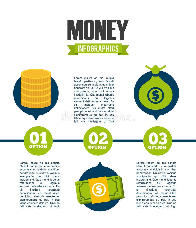 Money infographics stock vector. Illustration of finance - 51418155