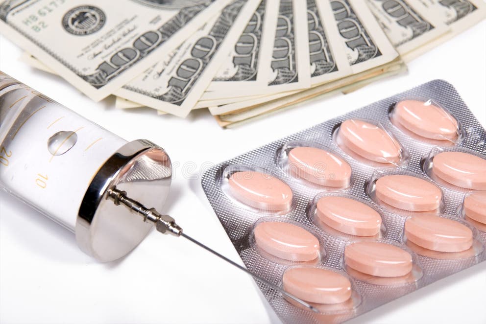 Money and injection stock photo. Image of medicinal, paper - 14325036