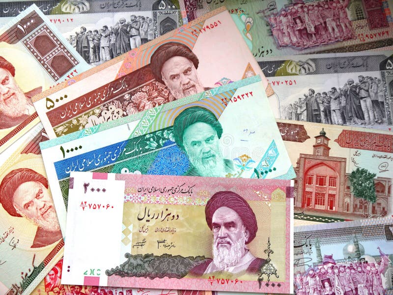 Money of Iran stock image. Image of rial, currency, banknote - 27261389