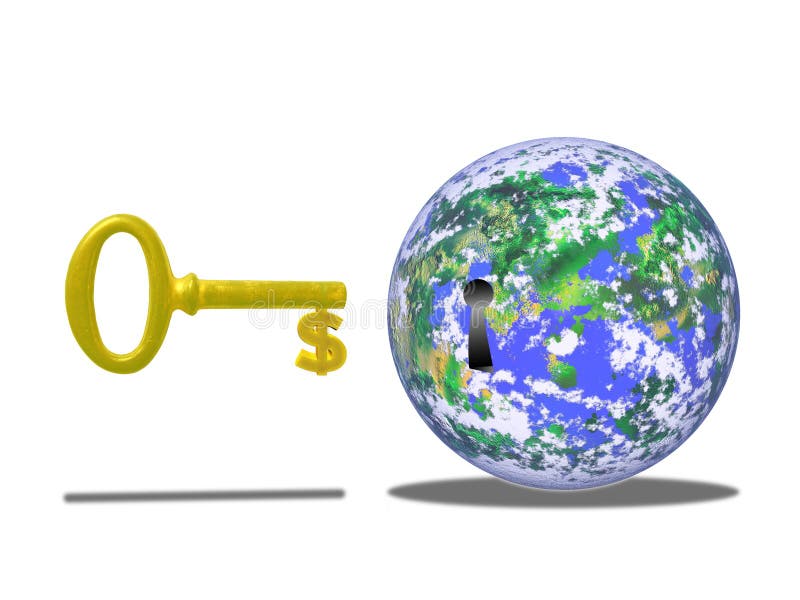 Money is key stock photo. Image of researcher, confidence - 4430866