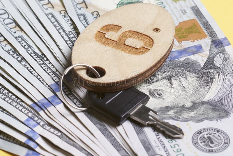 Money and a key stock image. Image of banknotes, estate - 225494923