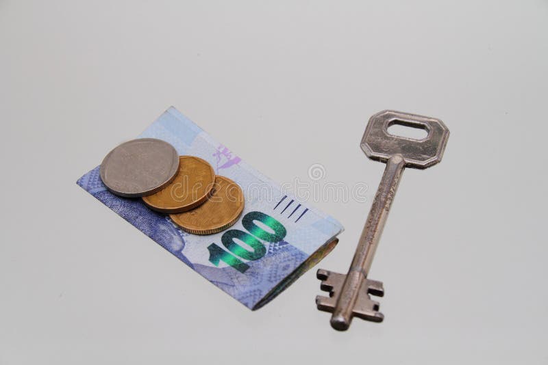 Unlocking Money Wallet Sales Stock Image - Image of closed, financial ...