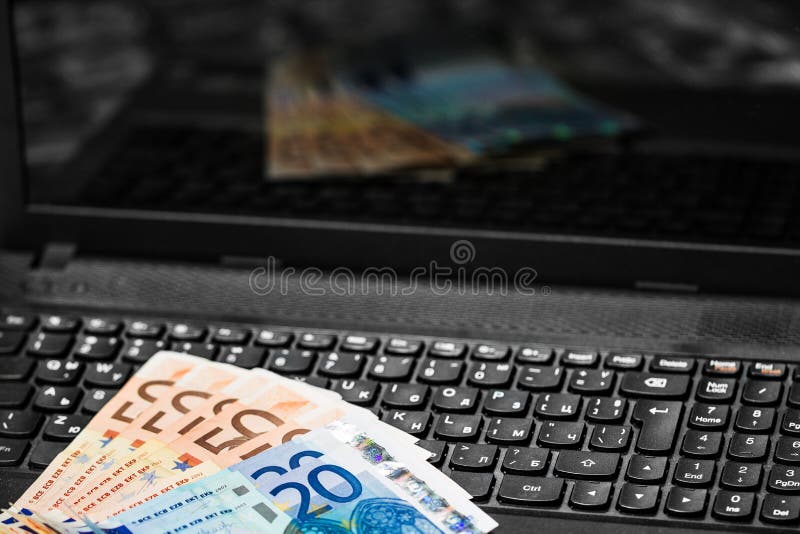 Money on keyboard stock photo. Image of order, finance - 45013230