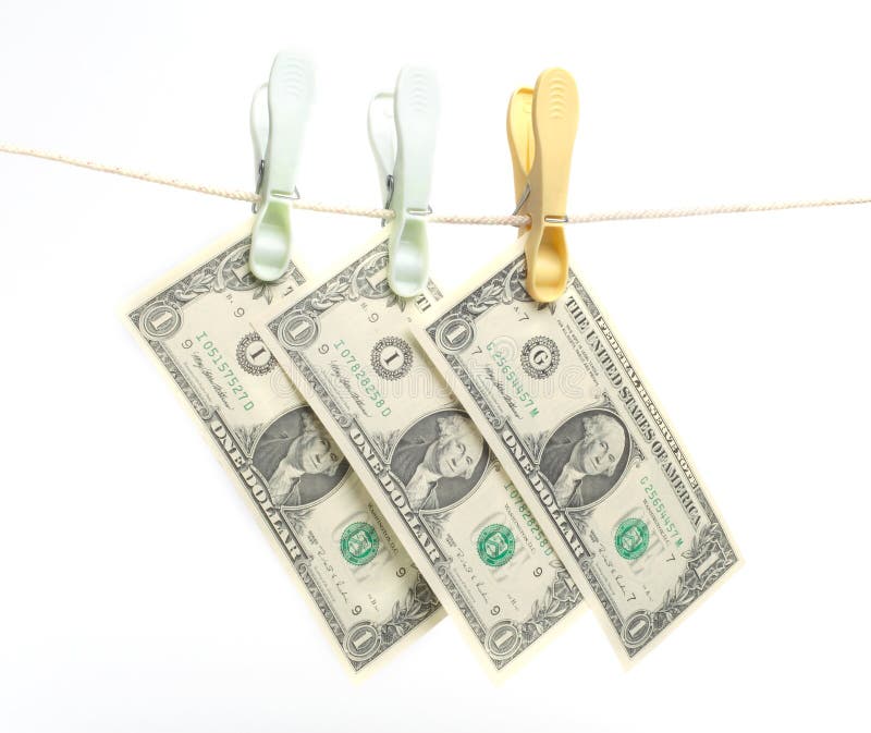 Money laundering stock photo. Image of dollar, coin, bills - 4380830