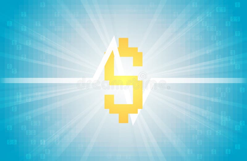 Money LIfe Pulse stock vector. Illustration of money - 33042779