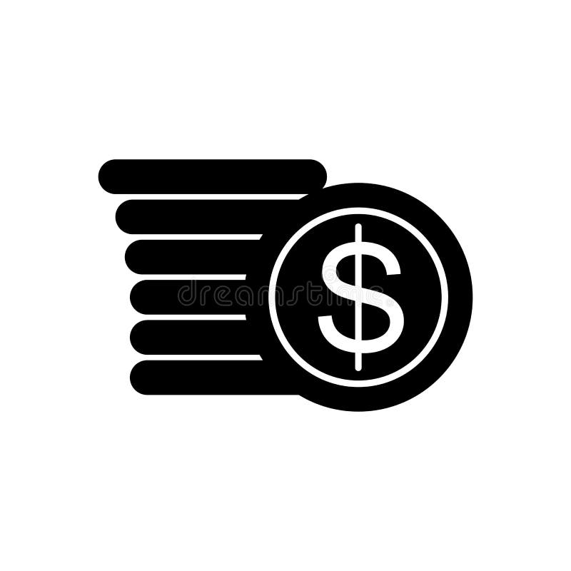 Line Coins Icon White Background Stock Illustrations – 3,971 Line Coins ...