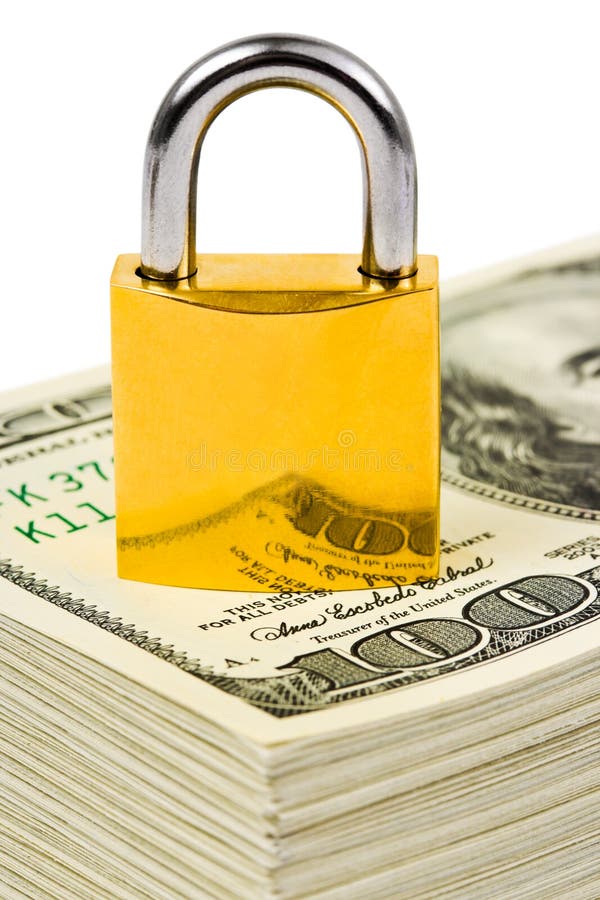 Money And Lock Picture. Image: 7773195