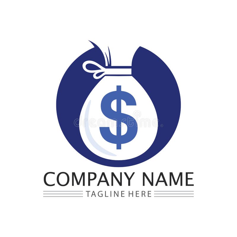 Money Logo and Icon Design Vector Illustration Stock Illustration ...