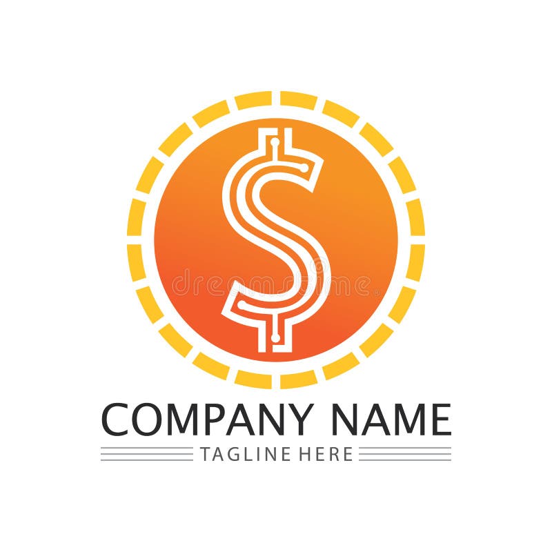 Money Logo and Icon Design Vector Illustration Stock Illustration ...