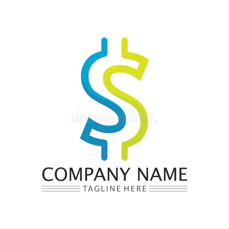 Money Logo and Icon Design Vector Illustration Stock Illustration ...