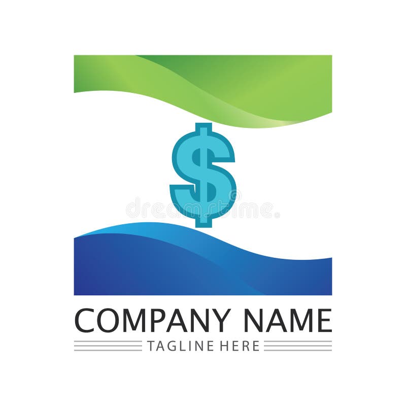 Money Logo and Icon Design Vector Illustration Stock Illustration ...