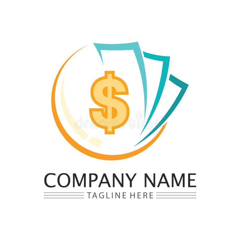 Money Logo and Icon Design Vector Illustration Stock Illustration ...