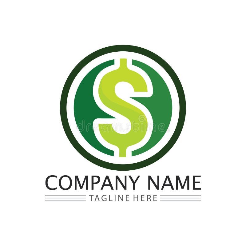 Money Logo and Icon Design Vector Illustration Stock Illustration ...