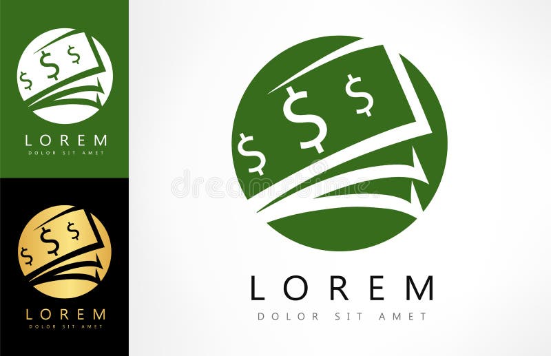 Money Logo Design Inspiration Vector Stock Vector - Illustration of ...