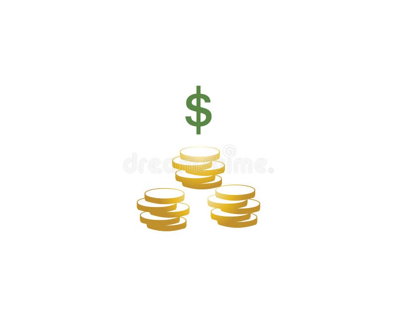 Money logo vector template stock vector. Illustration of symbol - 129343373