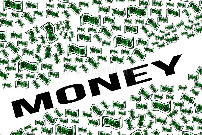 Money stock illustration. Illustration of commercial - 33946997