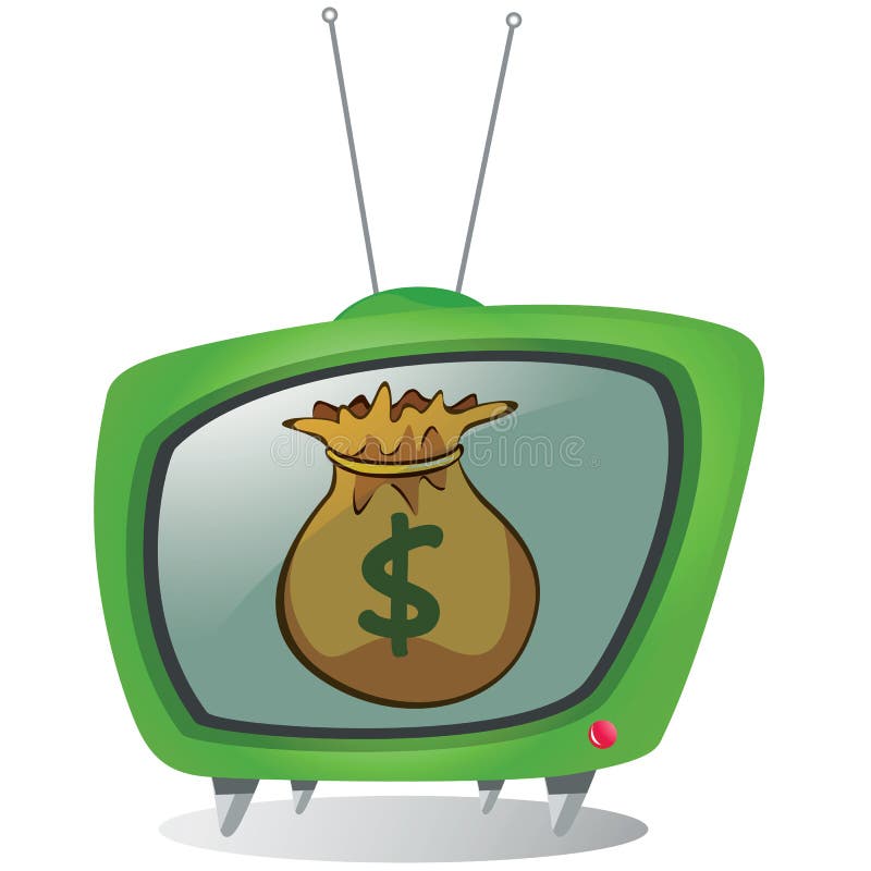 Money Maker stock vector. Illustration of retro, antenna - 22137969