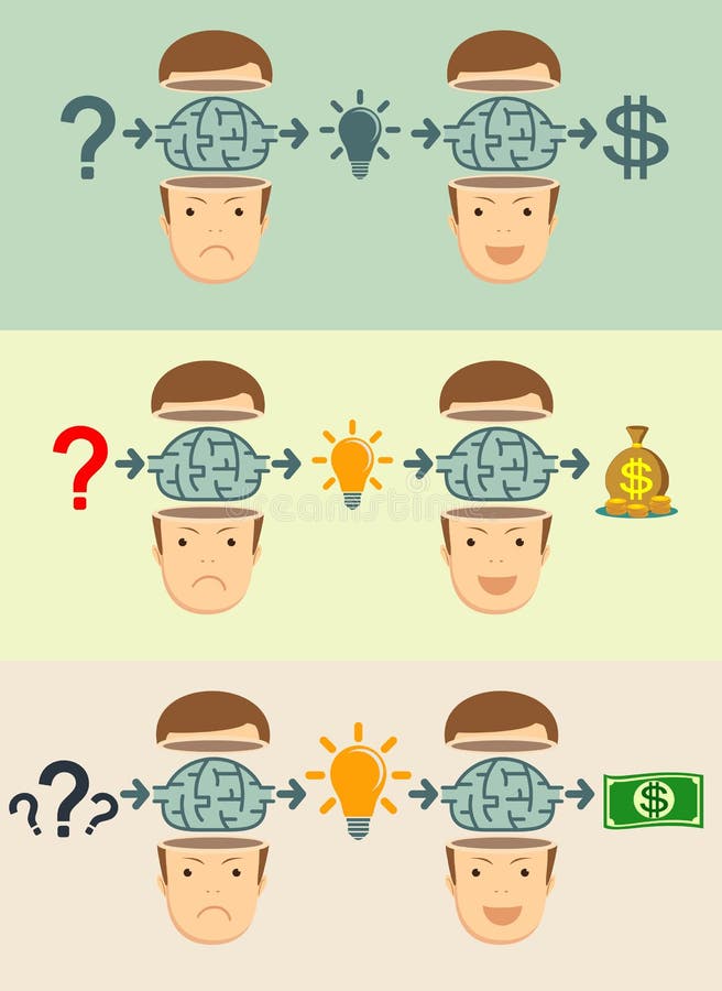 Money making formula. stock vector. Illustration of mathematical ...