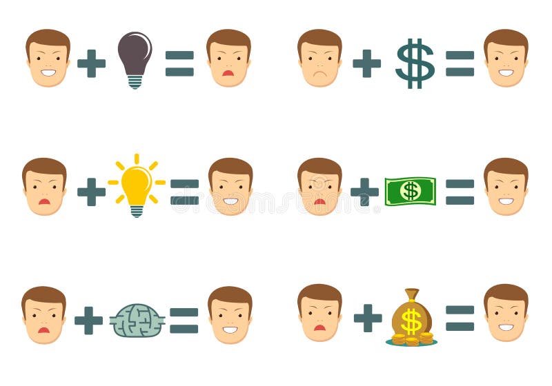 Money making formula. stock vector. Illustration of draw - 164650162