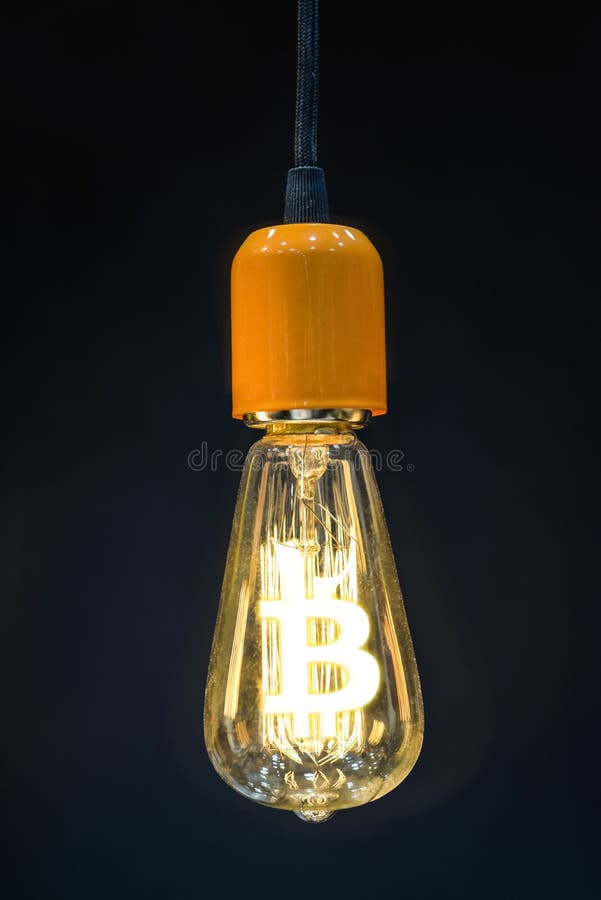 Light Bulb With Pound Sterling Symbol. Stock Image - Image of light ...