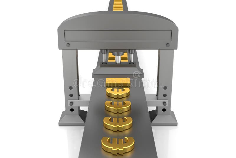 Money Making Machine Stock Illustrations – 1,129 Money Making Machine ...