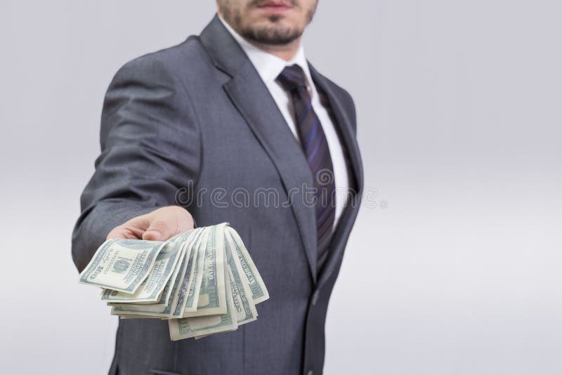 Money man stock photo. Image of dollars, dollar, elegant - 57740406