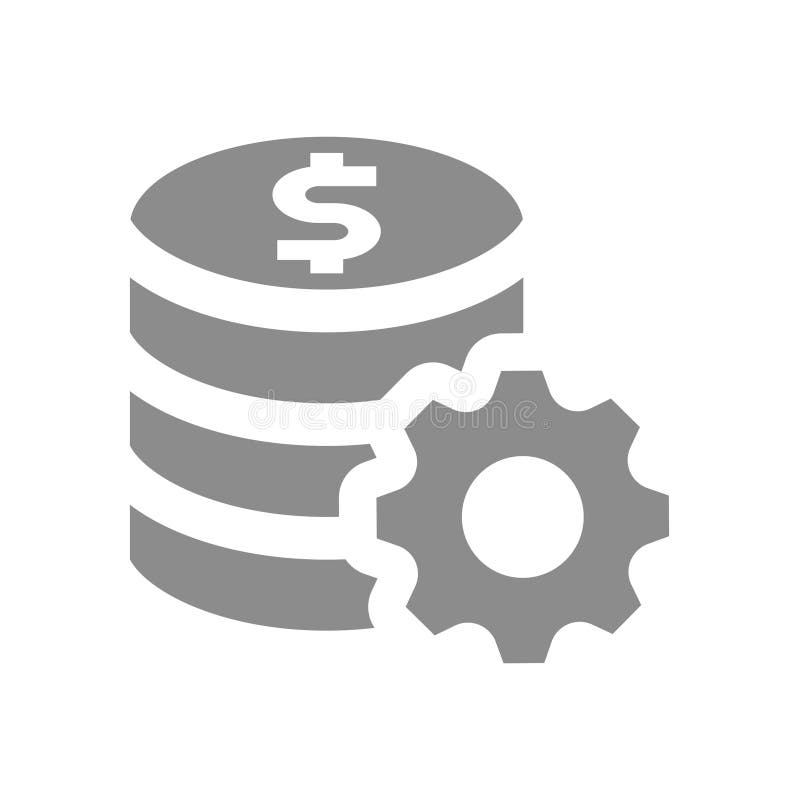 Money Management and Customization Vector Icon Stock Vector ...