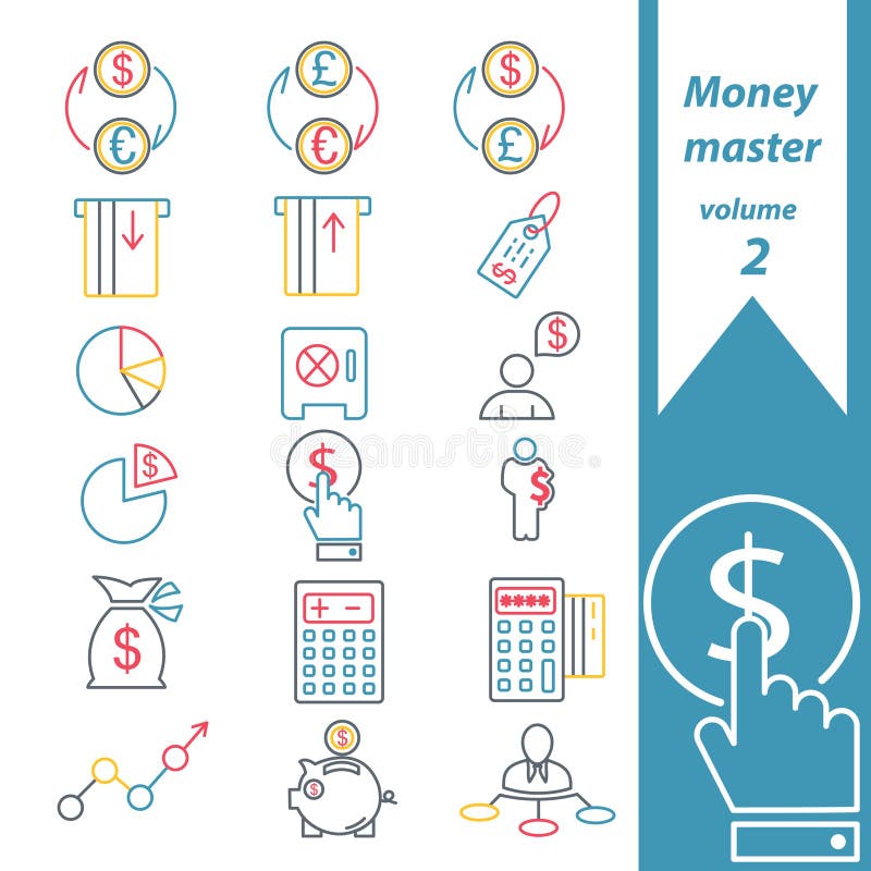 Money master 2 stock vector. Illustration of hand, contract - 54995664