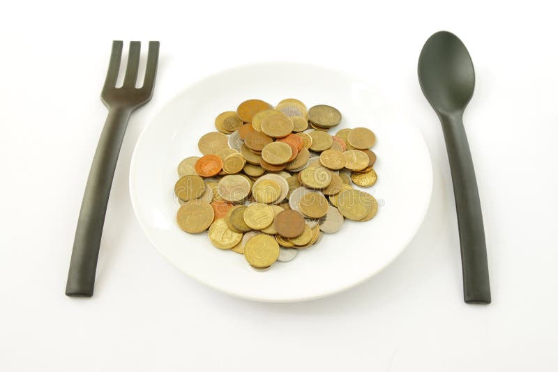 Money Meal stock photo. Image of wealth, bank, account - 27646348