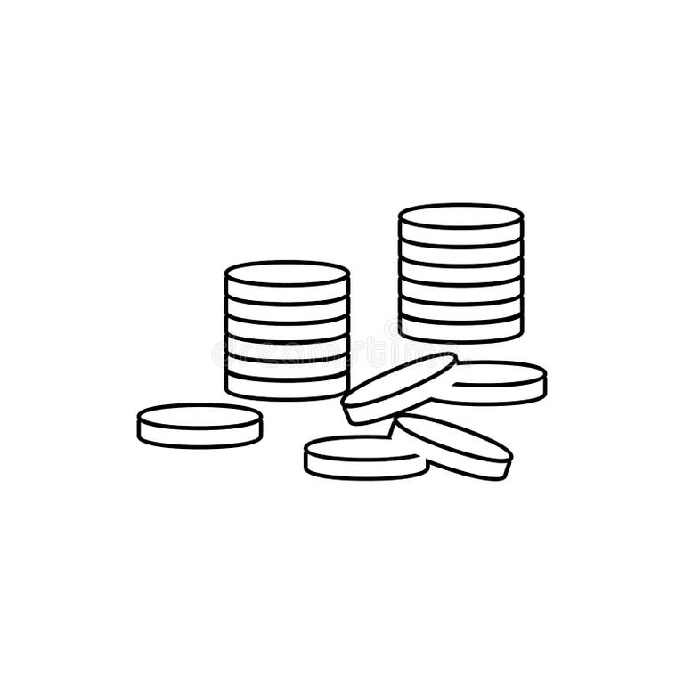 Money Mess Icon. Element of Chaos for Mobile Concept and Web Apps Icon ...