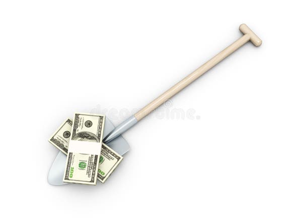 Money Mining stock illustration. Illustration of receive - 17356822