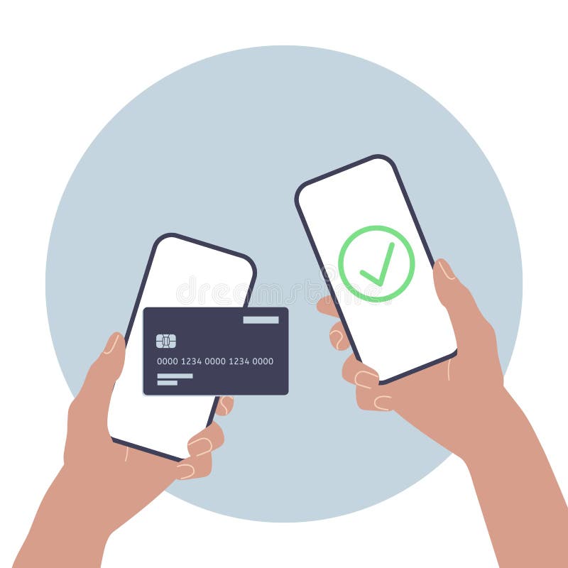 Money Mobile Transaction Concept. Online Send Money Service Vector ...