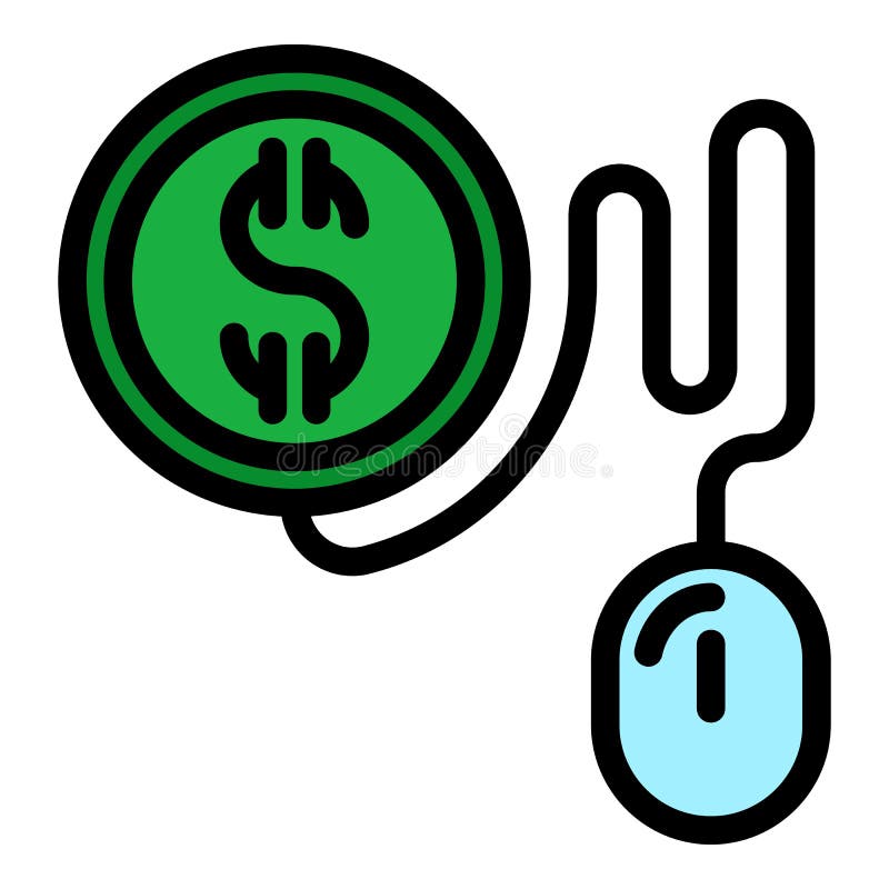 Money Monetization Icon Color Outline Vector Stock Vector ... Money Monetization Icon Color Outline Vector Stock Vector ...