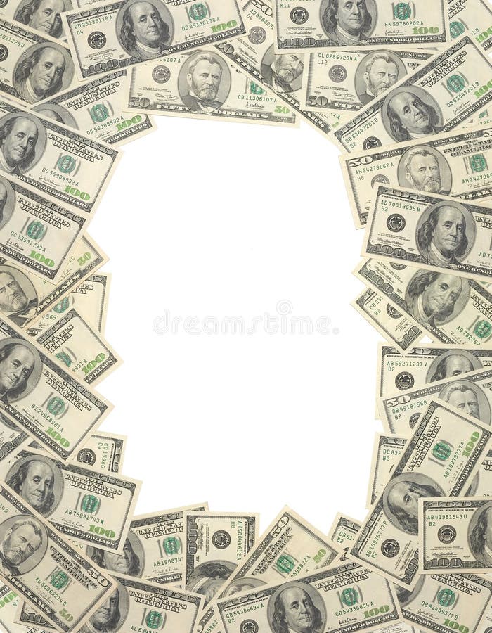Money Border stock photo. Image of banking, border, investments - 1273076