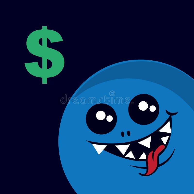 Monster Injury stock vector. Illustration of vector, cartoon - 8724063